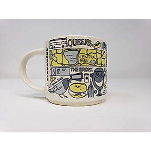 Starbucks Been There Series New York City Ceramic Mug, 14 Oz