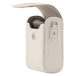 Mega Gear MG1416 Canon PowerShot G7 X Mark II, G7 X Leather Camera Case with Strap, White