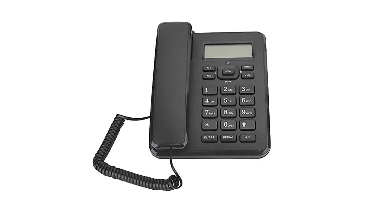 Corded Telephone with Alarm & Memory Functions