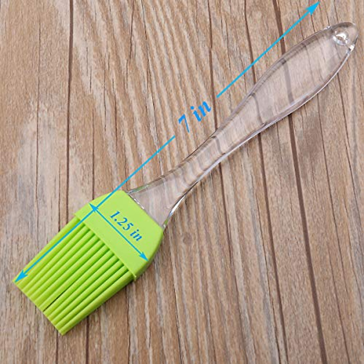 Pastry Brush, Heat Resistant Silicone Basting Brush for Kitchen Cooking BBQ Grill Barbecue Baking