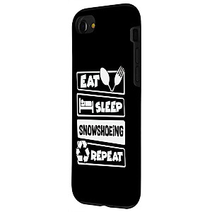 iPhone SE (2020) / 7 / 8 Snowshoeing Boots Snowshoes Hiking Shoes Trails Case