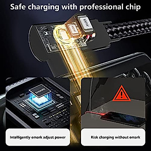 ANSEIP USB C to USB C Cable 100W [6ft 2 Pack] 90 Degree Type C Cable Nylon Braided Fast Charge for MacBook Pro 2020, iPad Pro, iPad Air, Galaxy S20, Pixel, Switch, LG Tablet etc (Black,6 Feet)