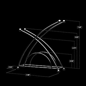 Stainless Steel Napkin Holder for Tables – Napkin Holders for Kitchen, Table Napkin Holders, Cocktail Napkin Holder, Modern Napkin Holder, Paper Napkins Holder, Servilleteros Para Mesas, Chrome