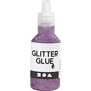 Creativ Glitter Glue, Purple, One Size