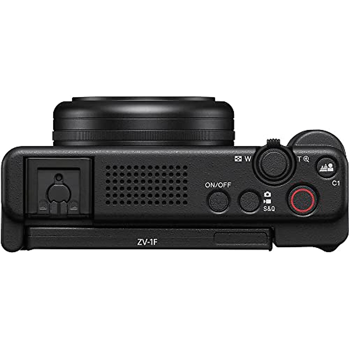Sony ZV-1F Vlogging Camera (Black) (ZV1FB) + Case + 64GB Card + 2 x NP-BX1 Battery + Card Reader + Corel Photo Software + LED Light + Charger + Flex Tripod + Memory Wallet + More (Renewed)