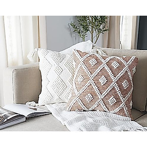 Lush Decor Lush Décor Julie Tassel Decorative Pillow Snow White Single 18X18