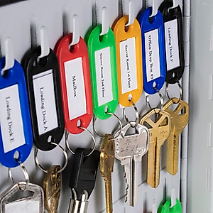 Barska CB13234 Key Lock 90 Position Key Cabinet Lock Box Grey ,9.5" x 3.1" x 11.75"