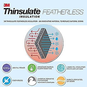 Sleep Philosophy Thinsulate Fibers 3M Scotchgard Moisture Wicking Down Alternative Comforter with 300TC Cotton Sateen Cover, Twin, Year Round Warm