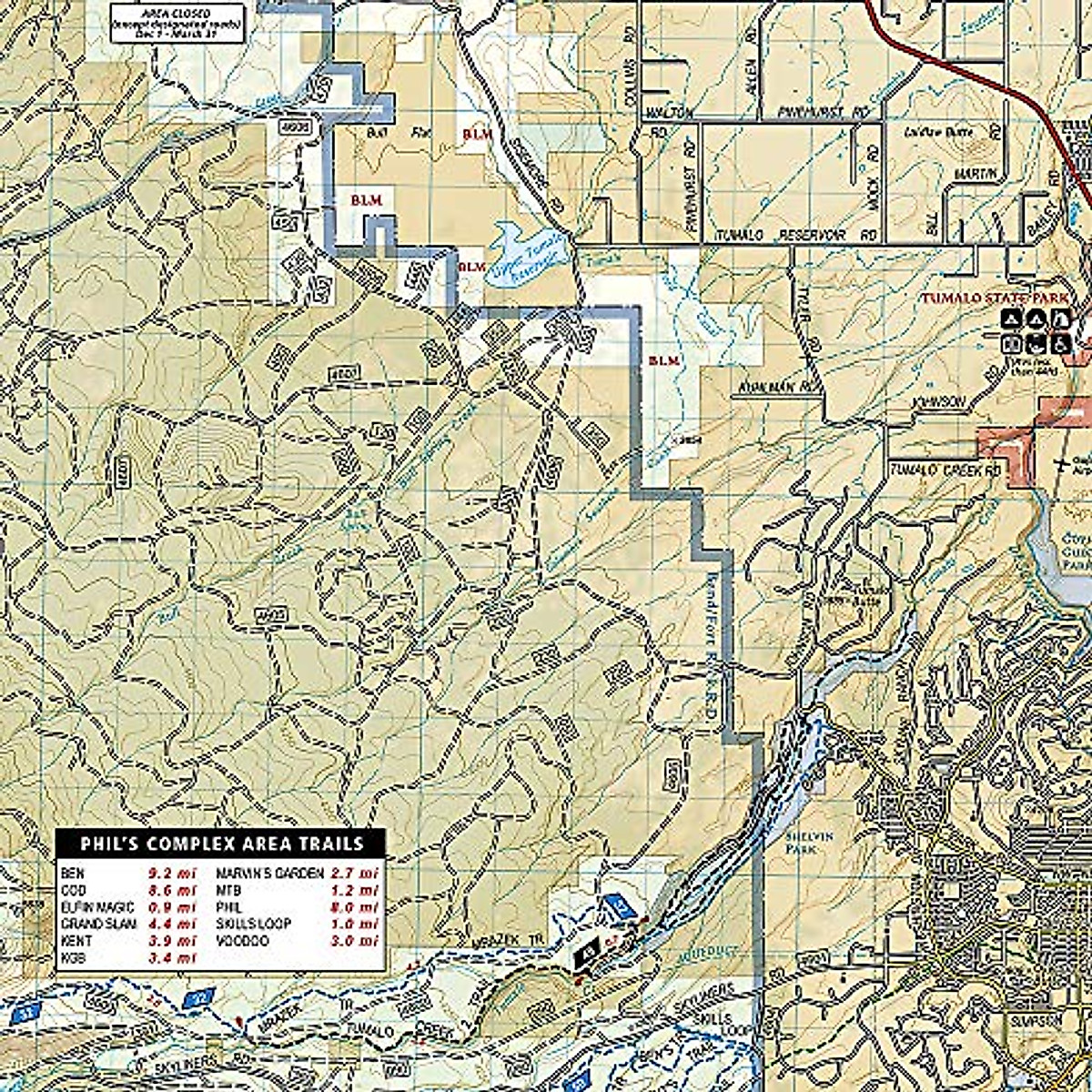 Bend, Three Sisters Map (National Geographic Trails Illustrated Map, 818)