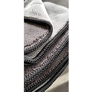 Grant's Premium XL Plush Drying Towel (6 Square Feet) 29-3/4" x 29-1/2" - Ultra Absorbent All-Purpose Lint-Free Scratch-Free Microfiber