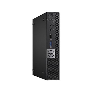Dell OptiPlex 7050 Micro Desktop, Intel Core i7, 32GB RAM, 256GB SSD, Win10 Pro. (Renewed)