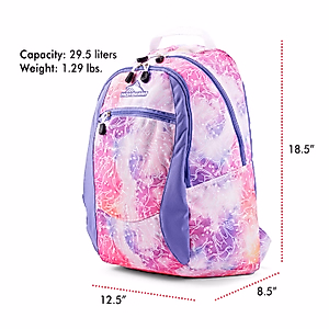 High Sierra Curve Lightweight Backpack with Padded Straps