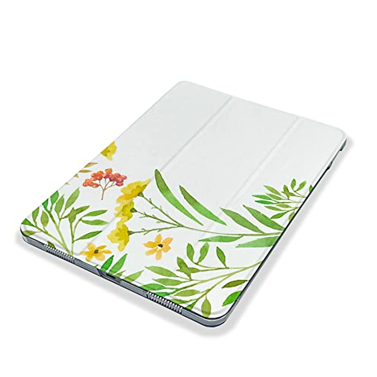Cute Wildflower Kawaii Plants case Compatible with iPad Mini Air Pro 7.9 8.3 9.7 10.2 10.9 11 12.9 inch Pattern Cover New 2022 2021 Trifold Stand 3 4 5 6 7 8 9 Generation 481 (10.2" 7/8/9 gen)