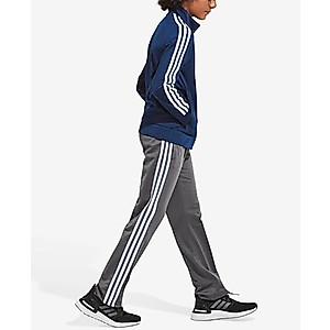adidas Boys' Active Sports Athletic Tricot Jogger Pant, Iconic Grey Five, Small (8/10)