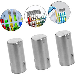 Stainless Steel Test Tube Lid, Pack of 10,Suitable for Test Tubes Diameter 13/15/18/21/25/30mm, Stainless Covers Test Tube Cap Lab Supplies (13#,for 13mm Test Tube)