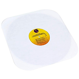 Vinyl Record Inner Paper Sleeves - Premium Acid Free Protection Covers for 12 inch LP Albums - 50 Pack