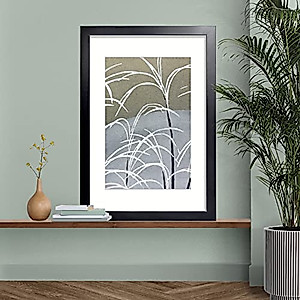 Annecy 16x24 Frame Black 1 Pack, Classic 16x24 Picture Frame Display 12x18 Pictures with Mat or 16x24 without Mat, Horizontal and Vertical for Wall-Mount, Decorate Home and Office with Large Paintings