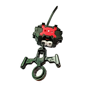 Bey Battle Burst Blade GT B-150 Union Achilles Cn Xt Black Left and Right Launcher Handle Starter Set Gaming Battling Top God Bay LR Bey Launcher Spinning Toys Gift for Boy
