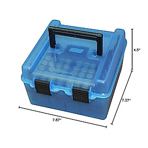 MTM Deluxe Ammo Box 100 Round Handle 22-250 to 458 Win