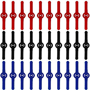 Huiyinxuan 30 Pieces Weed Trimmer Blades Plastic Lawn Garden Mower Cutters Replacement for Cordless Grass Edgers