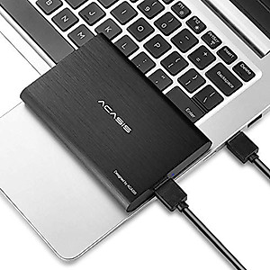 ACASIS 2.5" 160GB Portable External Hard Drive USB3.0 Hard Disk Storage Devices for PC,Laptop,(Black)