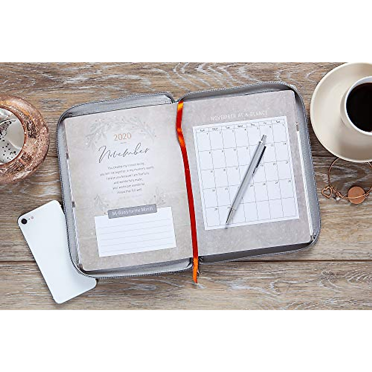 For I Know the Plans 2021 Planner: 18-Month Ziparound Planner