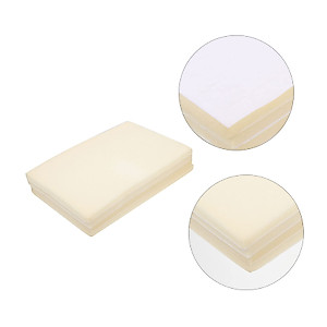 NOLITOY 4pcs Box Jewelry Box Pad Earring Sponge Display Pad Foam Ring Insert Display Trays Ring Holder Insert Ring Organizer Tray Ring Display Case Sponge Mat Ring Frame White Sink