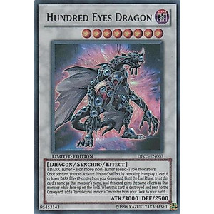 Yu-Gi-Oh! - Hundred Eyes Dragon (DPC5-EN003) - 2011 Duelist Pack Tin - Limited Edition - Super Rare