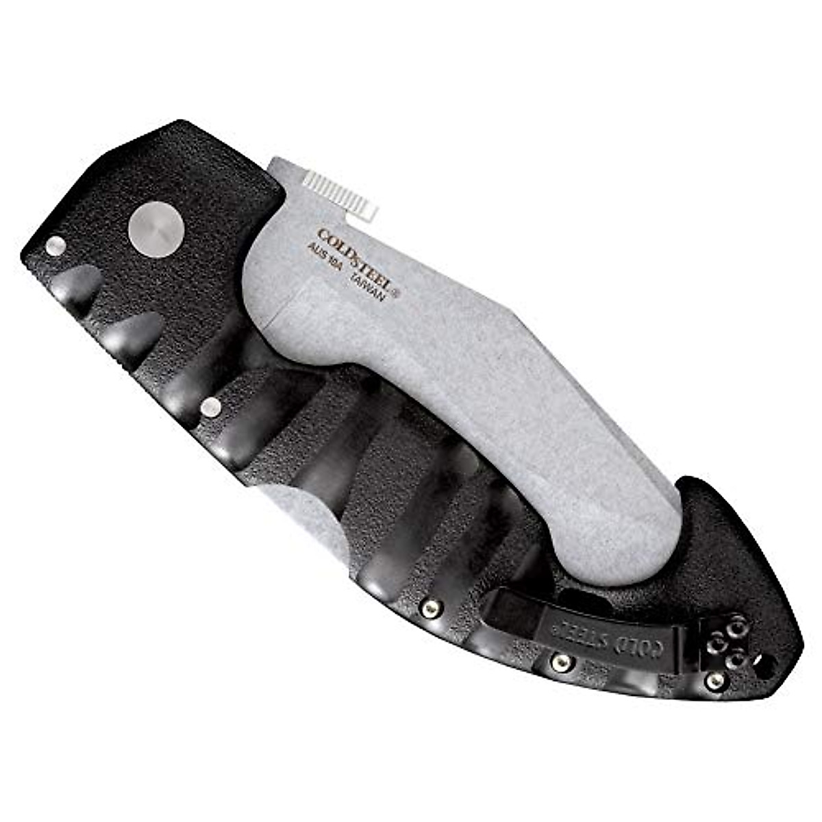 Cold Steel unisex adult Spartan Lockback FOLDER KNIFE, Black, 4.5 US