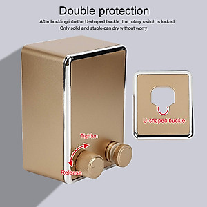 Garosa Retractable Clothesline Wall-Mounted Stainless Steel Clothes Drying Laundry Line Indoor Balcony Retracting Hanging Clothing Drying Rack Indoor Outdoor(Gold)