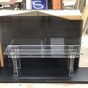 bynuraybirtane Lucite Transparent Bench