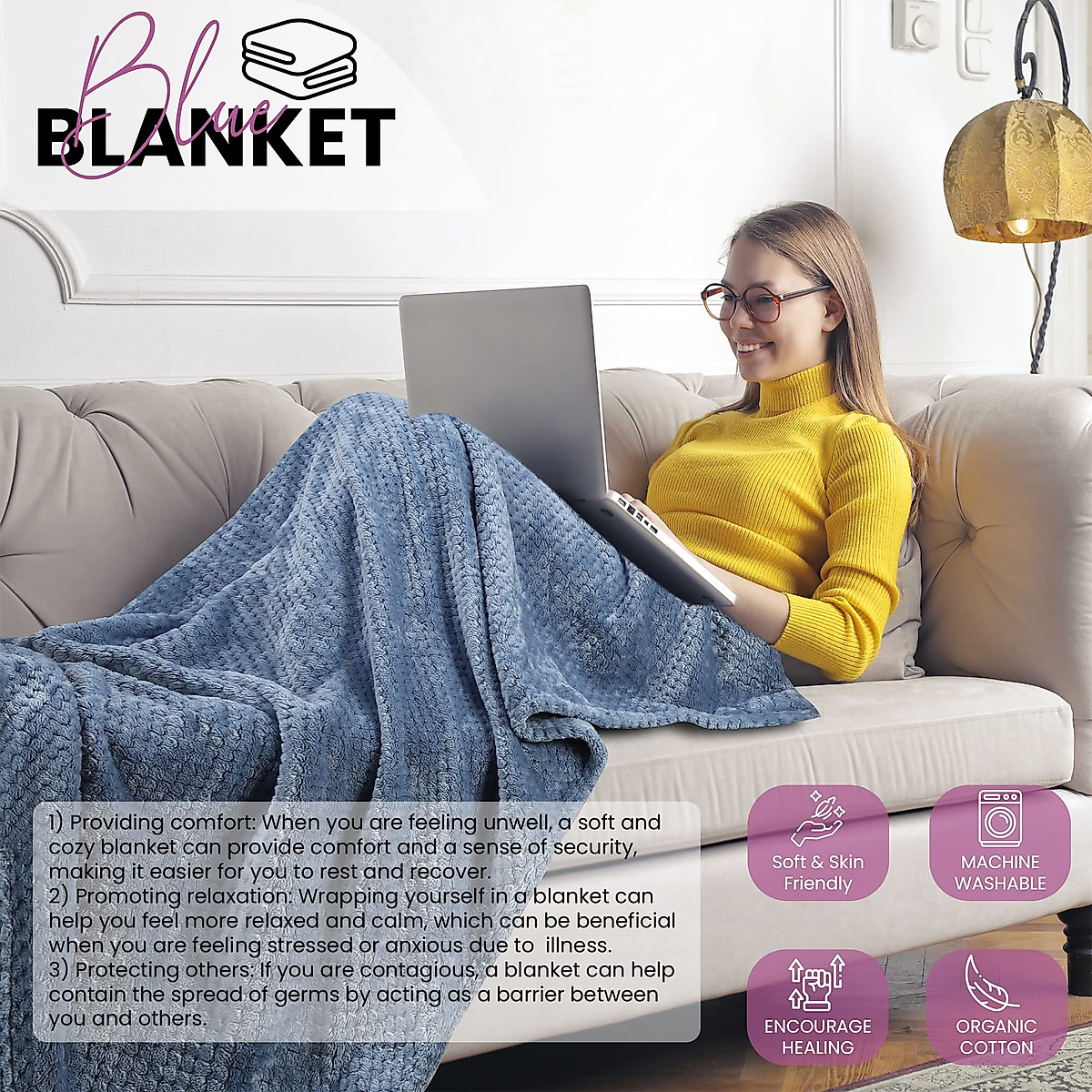 Get well soon gift for women|11 pcs care package for women | Thinking of you get well gifts for women after surgery - Unique Birthday gift - Get well gifts for woman after surgery