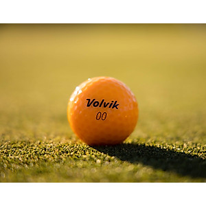 Volvik 9797 Power Soft Golf Balls Dozen - Gloss Orange