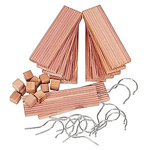 Household Essentials 35780-1 Cedar Hang Up Set, Brown