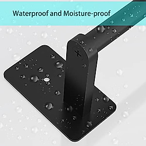 Bathroom Towel Bar, 22Inch Towel Racks for Bathroom, Heavy Duty Bath Hand Towel Holder Organizer, Wall Mounted Bathroom Hardware Accessories, Matte Black