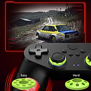 Murciful Precision Rings | Aim Assist Motion Control for Playstation 4 (PS4),Playstation5(PS5),Xbox Series X/S,Xbox One X/S, Xbox360,Rapoo,Switch Pro,Razer Wolverine V2 Scuf Controller Silicone Soft