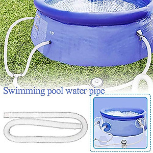 coersd Easy Set up Summer Swimming Pool Replacement Hose for Above Ground Pools, Swimming Pool Cleaner Hose Filter Pump Hose for Pump