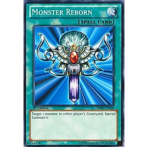 Yu-Gi-Oh! - Monster Reborn (SDBE-EN028) - Structure Deck: Saga of Blue-Eyes White Dragon - Unlimited Edition - Common