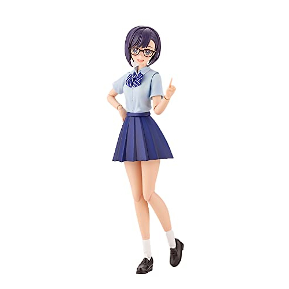 Kotobukiya Sousai Shojo Teien: Koyomi Takanashi (Ryobu High School Summer Clothes) Dreaming Style True Sapphire Plastic Model Kit, Multicolor, (JK026)