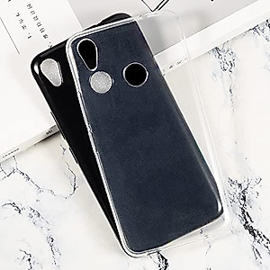 Shantime Infinix Hot 5 X559C Case, Soft TPU Back Cover Shockproof Silicone Bumper Anti-Fingerprints Full-Body Protective Case Cover for Infinix Hot 5 Lite (Transparent)