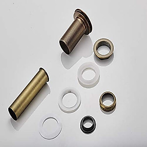 Engraved Antique Brass Pop Up Bathroom Sink Drain Strainer Stopper no Overflow Hole Kitchen Basin Sink Bottle Trap Drainer