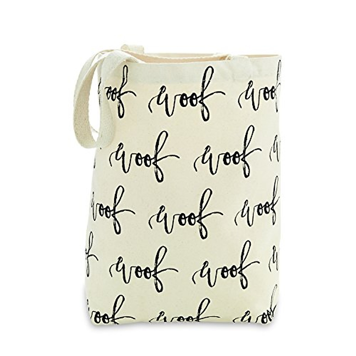 Mud Pie 5003018W Woof Tote Bag