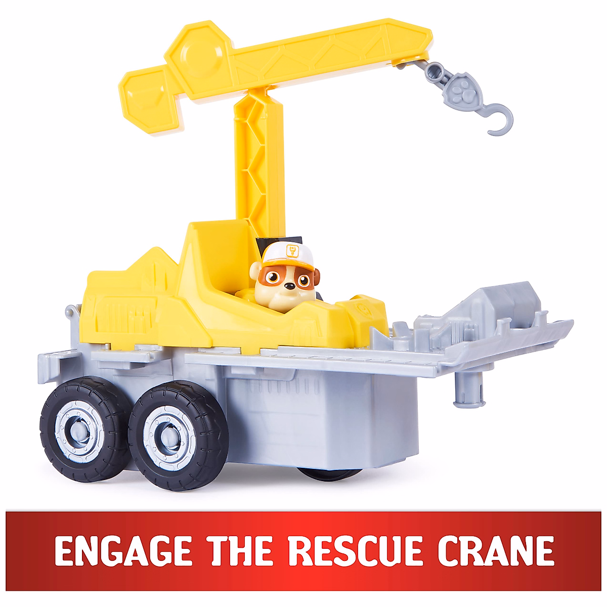 Paw Patrol, Mighty Pups Charged Up Chase Transforming Deluxe Vehicle Preschool Toy