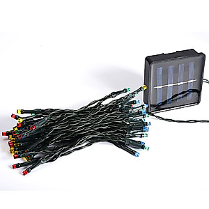 KYD 72ft 22m 200 LED Solar String Lights Christmas Lights Solar Powered Starry Lighting Waterproof Outdoor String Lights for Indoor Gardens Xmas Tree Homes Wedding Party Decor