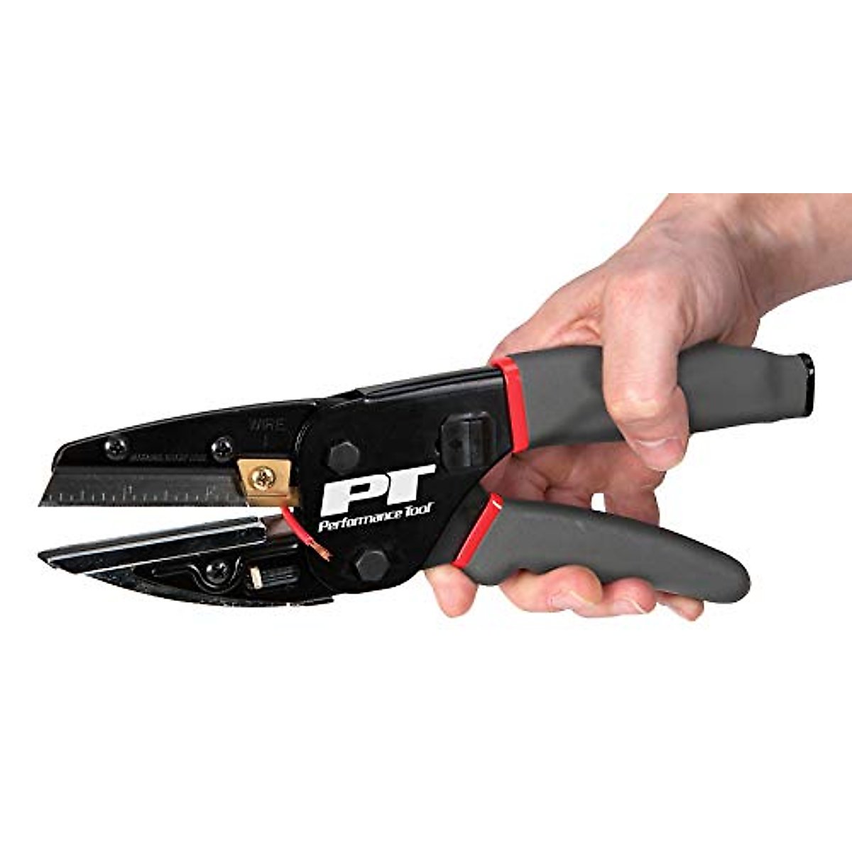 Performance Tool W2045 3-in-1 Multi Power Cutting Tool With Built-In Wire Cutter & Utility Knife