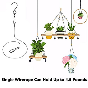 Wind Spinners, 2× 3D Helix Stainless Steel Outdoor Hanging Wind Spinner, 2× Leaf-Like Metal Pendant and 3× 360° Rotating Hooks with Wirerope, Reflective Decor for Outside Yard and Garden (2 Pack)