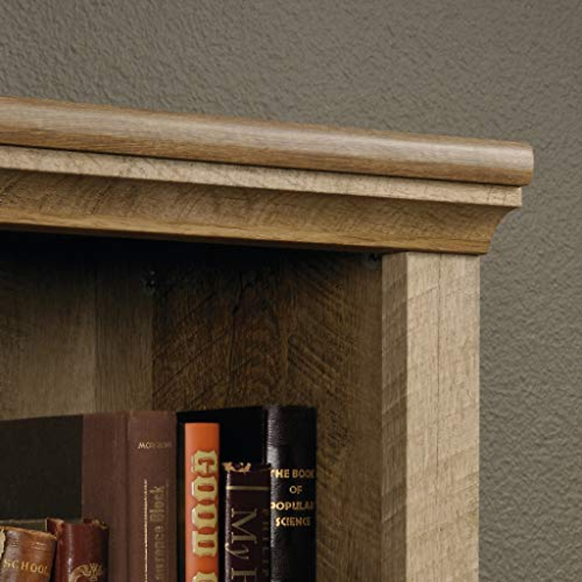 Sauder East Canyon 5 Shelf Bookcase, Craftsman Oak finish