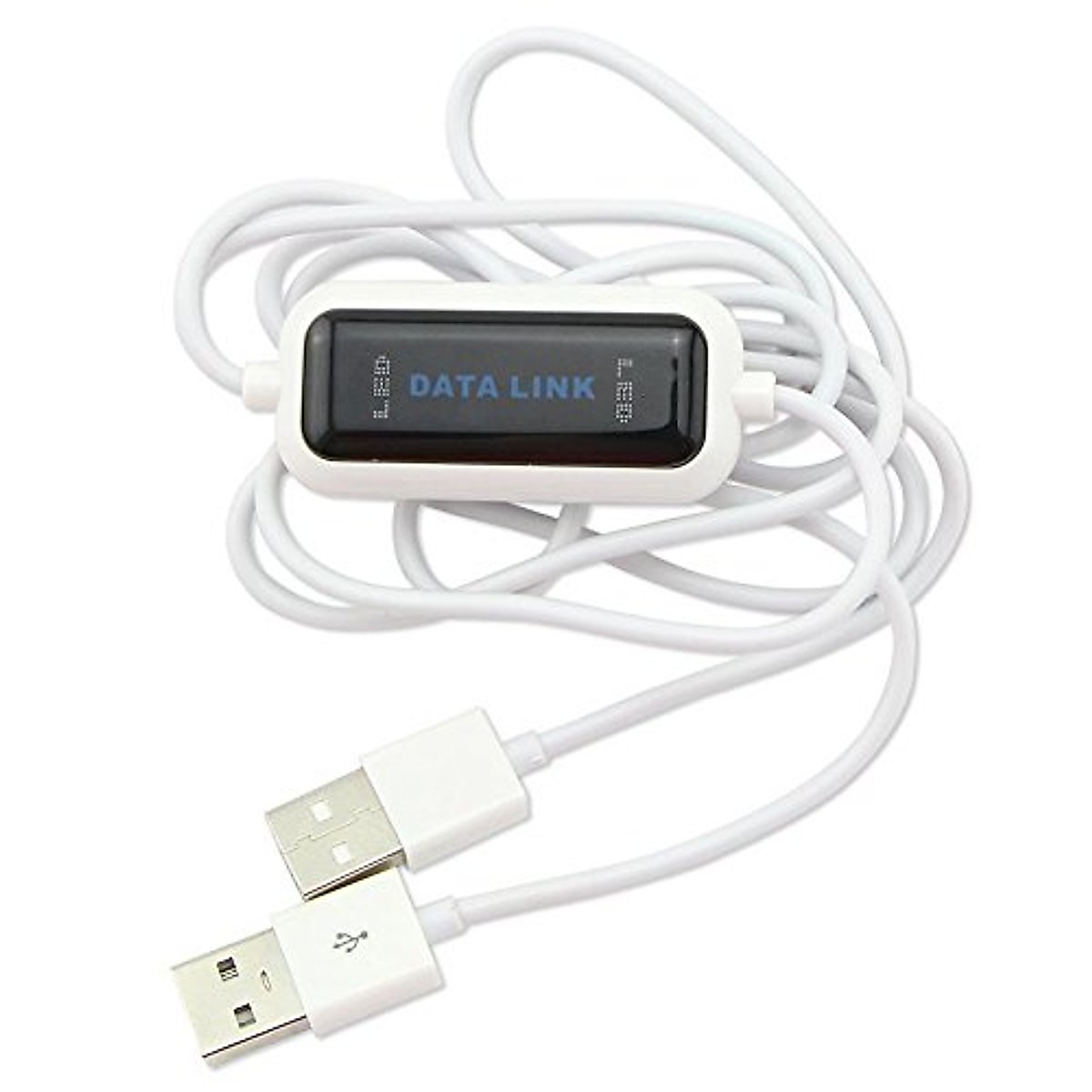 Unifire High Speed USB Pc to Pc Online Share Sync Link Net Direct Data File Transfer Bridge LED Cable Easy Copy Between 2 Computer
