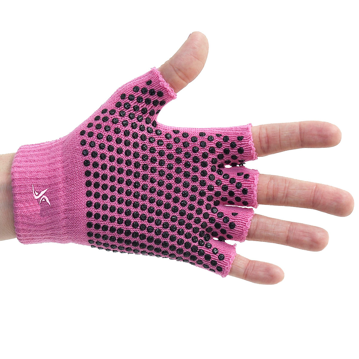 ProsourceFit Grippy Yoga Gloves Improve Your Yoga or Pilates Practice by Creating a Non-Slip Grip to Increase Stability and Reduce Sliding while Holding Poses
