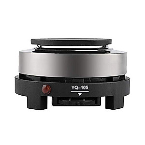 Maxmartt Mini Electric Heater Stove, 500W Round Hot Plate Portable Countertop Burner For Ceramic Glass Kettle Single Plate Cooktop, Easy to Multifunction Home Kitchen Hot (US Plug 110V)